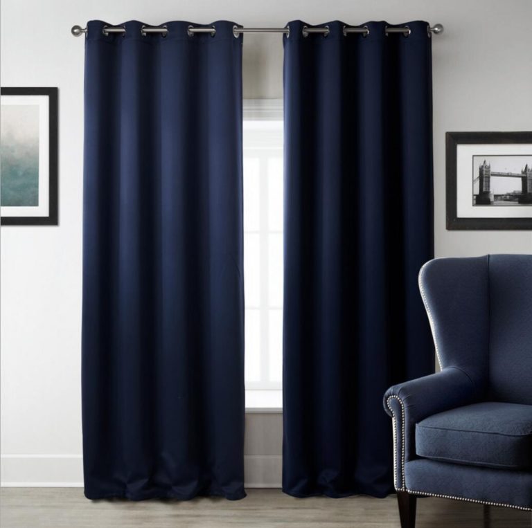 Cortinas azules: 50 fotos de interiores inspiradores en tonos azules