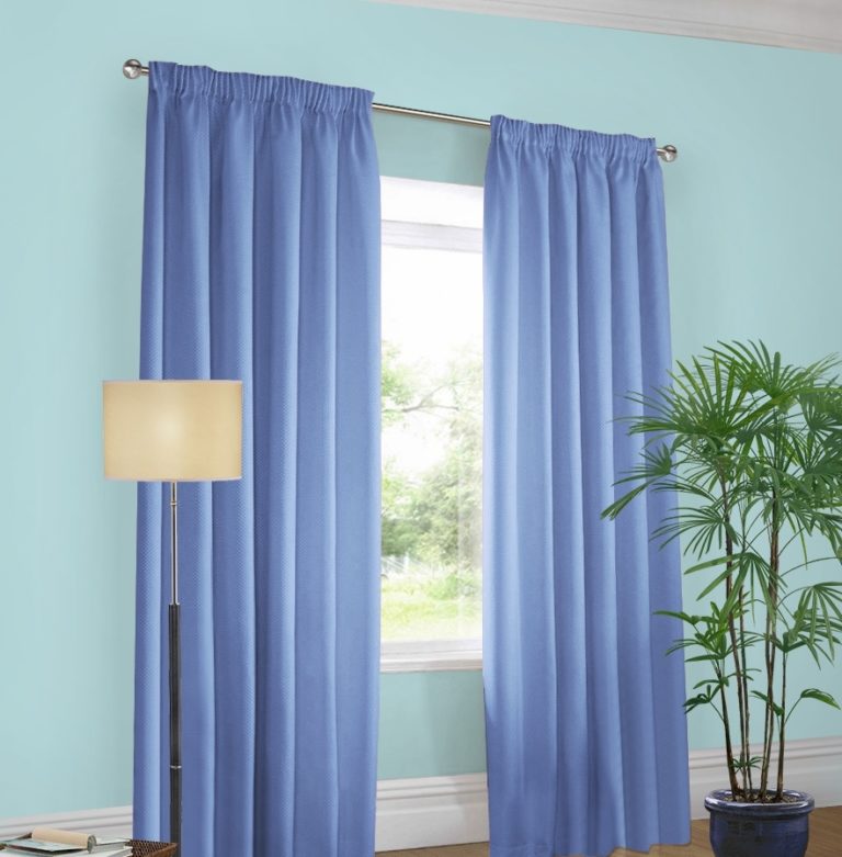 Cortinas azules: 50 fotos de interiores inspiradores en tonos azules